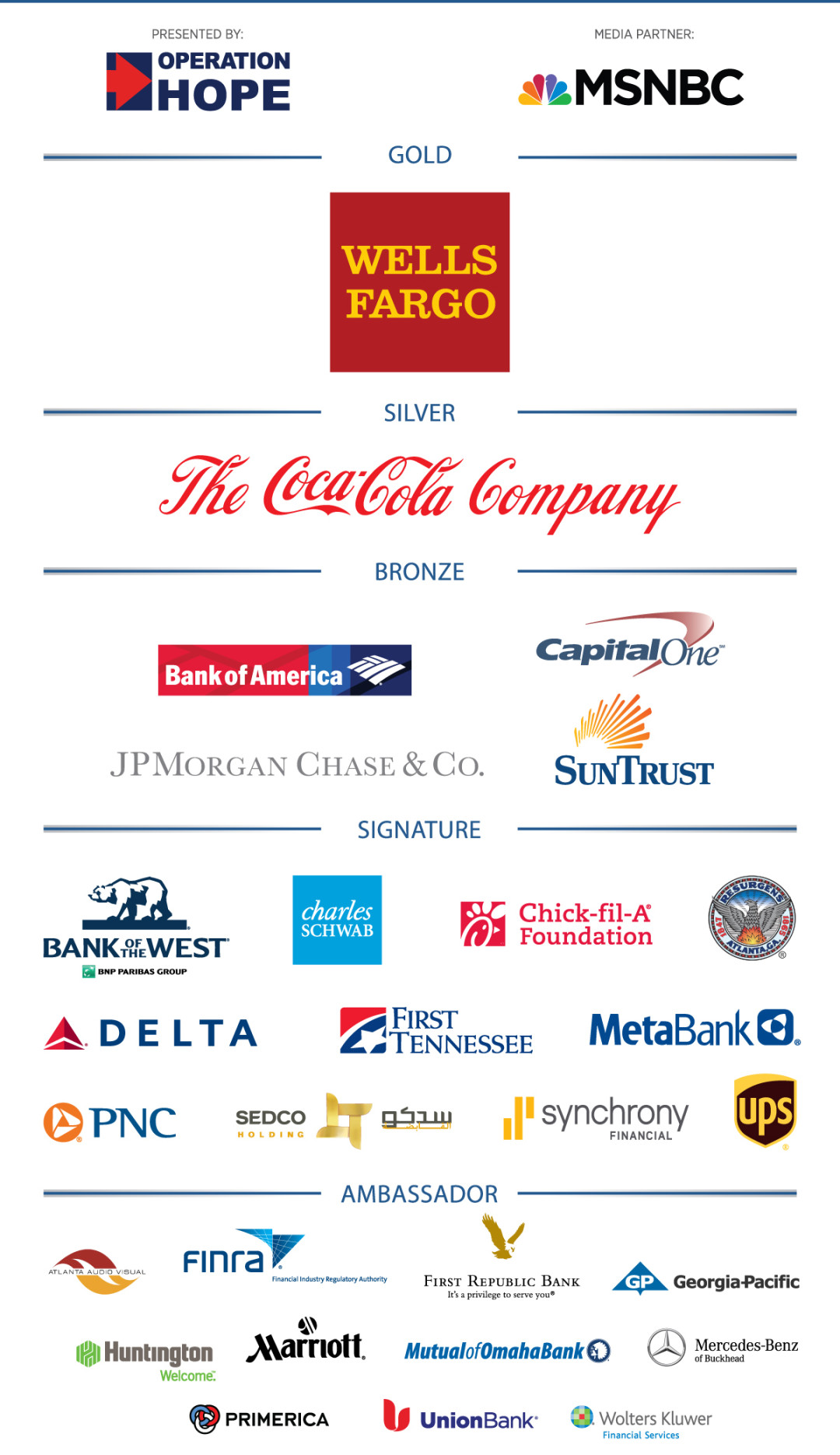 PARTNERS | HOPE Global Forums | Presented by Operation HOPE, Inc.